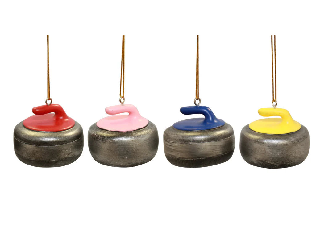 Asham Curling Rock Ornament – Spokes and Sports